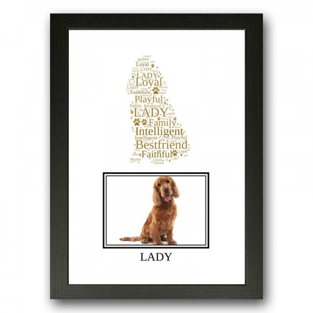 English Cocker Spaniel Photo Print Gift