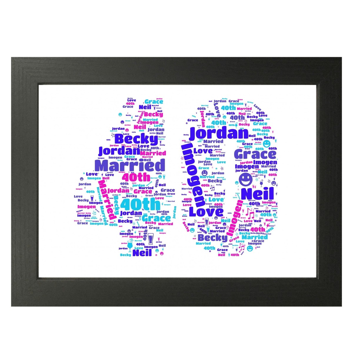 word art 40 rectangle